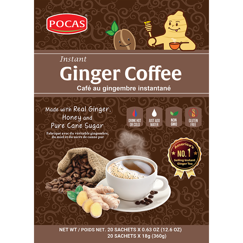 Café Instantané au Gingembre - POCAS